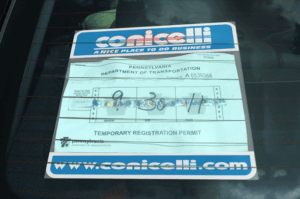 Temporary Registration Stickers Archives - Benmatt Industries